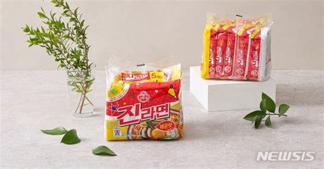 오뚜기 친환경 수성잉크 사용 포장재 라면에 적용