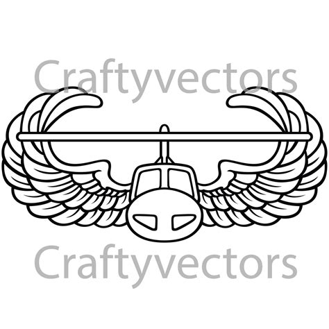 Army Air Assault Vector File Crafty Vectors