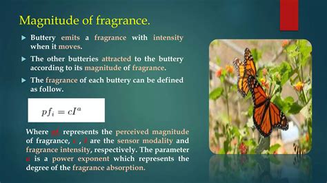 Butterfly Optimization Algorithm Pptx Perfume And Fragrance Beauty