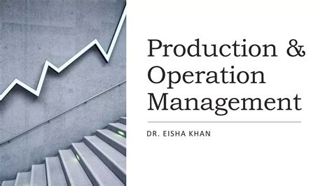 Production And Operation Managementpptx