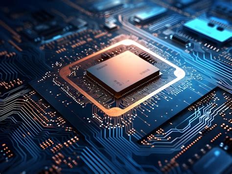 Premium Photo Central Computer Processors CPU Technology Background Close Up Of A Microchip