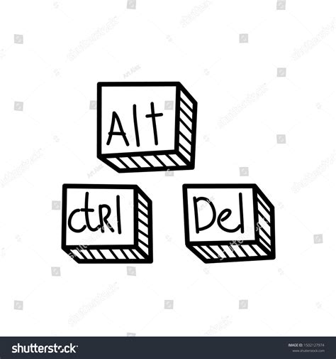 Alt Ctrl Delete Images Stock Photos Vectors Shutterstock