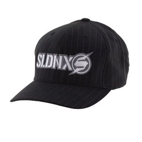 Find New Slednecks Pinned Hat Flexfit Cap Curved Bill Black Small