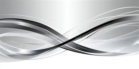 Abstract Grayscale Flowing Waves Design Elegant Background Perfect For Website Or Presentation