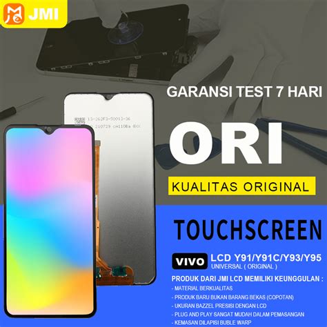 LCD VIVO Y Y C Y Y ORIGINAL FULLSET TOUCHSCREEN JMI LCD HP Handphone LCD