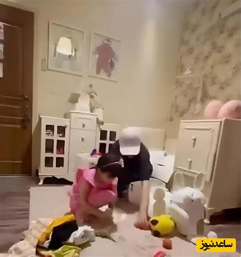 دکوراسیون خاص اتاق دختر مهران غفوریان با چینش شیک و بانمکتصاویر