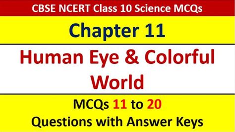 MCQ Questions Class Science Chapter Light Reflection Refraction