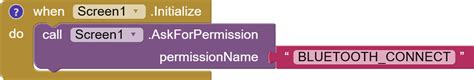 Issues With BLUETOOTH CONNECT MIT App Inventor Help MIT App Inventor Community