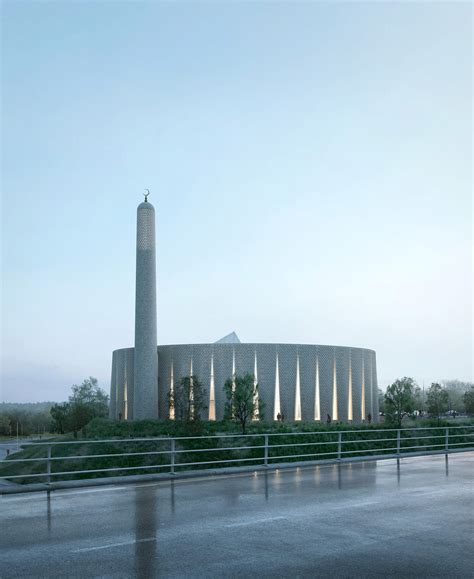 Luca Poian Forms Designs Decorative Brick Mosque For Preston