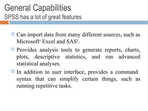 Spss An Introduction PPT Technology Computing Spss An Introduction PPT Technology Computing