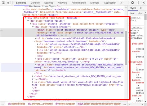 Javascript Rails Stimulusjs Dynamically Created Select Menu Doesnt Work Stack Overflow