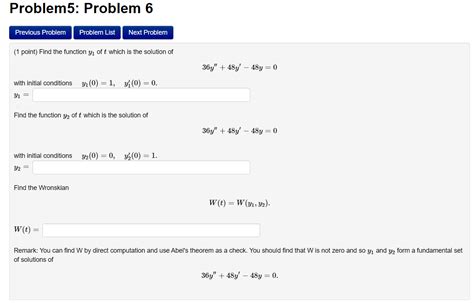 Solved Problem5 Problem 6 Previous Problem Problem List