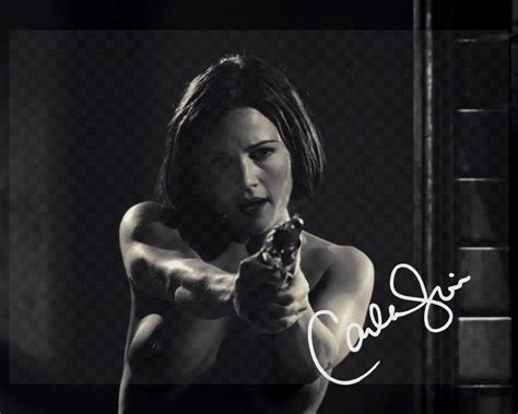 Carla Gugino Signed Autographed Photo Sin City Nude Topless 3 Etsy