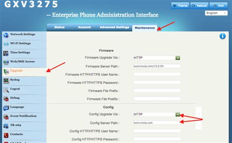 Grandstream Boot Server Onsip Support