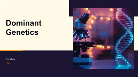 Dominant Genetics Ppt Powerpoint Acp Ppt Sample