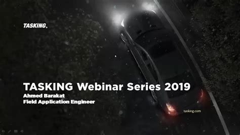 Infineon Tricore Architecture And Tasking Vx Toolset Overview Part A