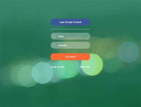 登录界面的代码html，css背景渐变案例 17素材网