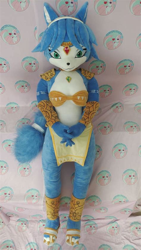 Krystal 5ft Plush Star Fox Adventures By Rimiplushies On Deviantart