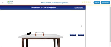 Bug Report Virtual Labs Measurement Of Numerical Aperture · Issue 3663 · Virtual Labsbugs