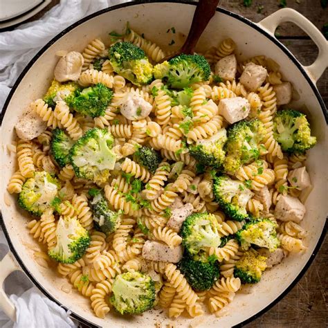 One Pot Chicken And Broccoli Pasta Recipe Cart