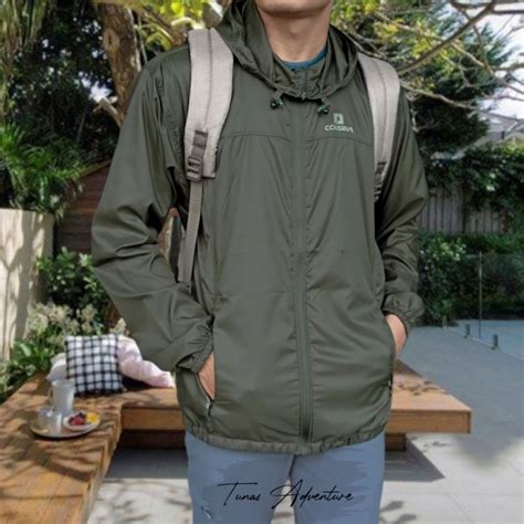 Jual Jakcket Parasut Waterproof Quick Start Consina Ultralight Jaket Olahraga Jogging Lari