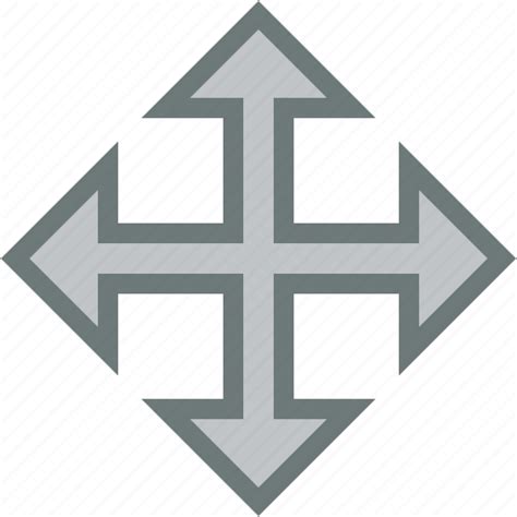 Move Selector Four Arrows Ui Edit Tools Icon Download On Iconfinder