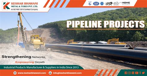 Pipeline Project In Karnataka Keshar Bhawani Metal And Tubes