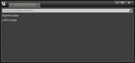 Animation Notifications Notifies Unreal Engine 427 Documentation