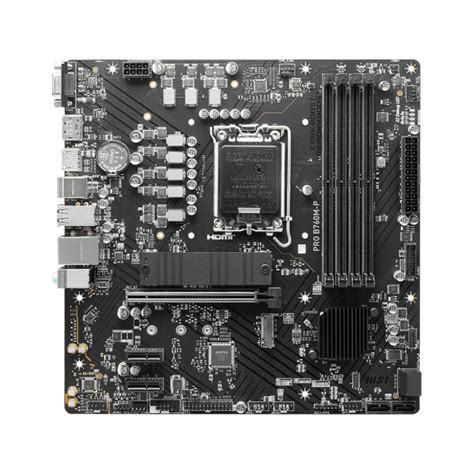 เมนบอรด MSI Mainboard PRO B760M P DDR5 LGA 1700