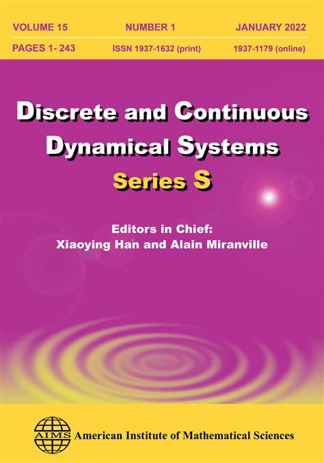 Discrete And Continuous Dynamical Systems S