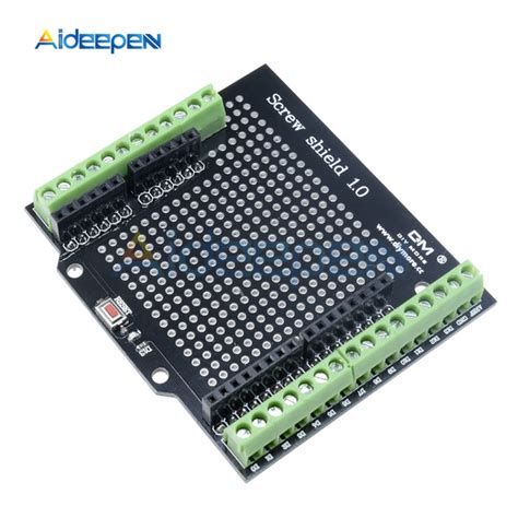 Proto Screw Shield Assembled Prototype Terminal Expansion Board Openin Aideepen