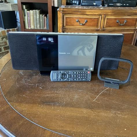 System Tested Panasonic Cd Player Ipod Dock Stereo