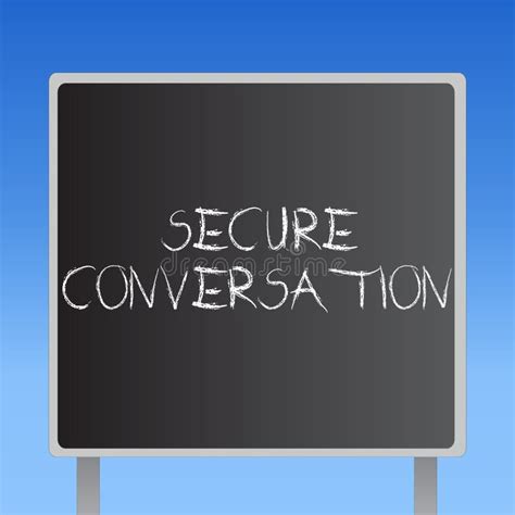 Handwriting Text Secure Conversation Concept Meaning Secured Encrypted