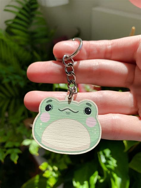 Cute Frog Keychain Peachyapricot