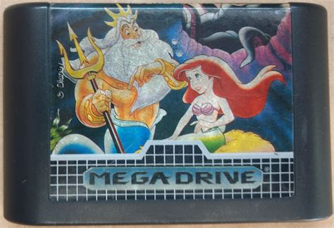 Ariel The Little Mermaid Mega Drive Tectoy