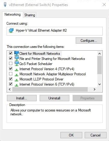 Hyper V Virtual Switch Breaks My Network Solved Page Windows Forums