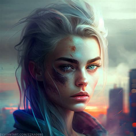 Portrait Beautiful Girl 2 By Ezra0680 On Deviantart
