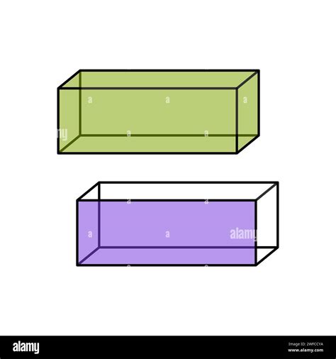 Three Dimensional Rectangles Team Concept Vector Illustration Stock Image Eps 10 Stock