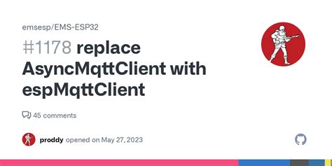 Replace Asyncmqttclient With Espmqttclient Issue Emsesp Ems Esp Github