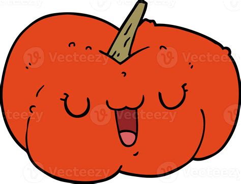 Cartoon Pumpkin Drawing 47133316 Png