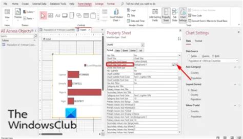 How To Create A Bar Chart In Microsoft Access