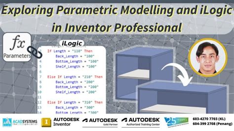 Balqis Ismail On Linkedin Exploring Parametric Modelling And Ilogic In