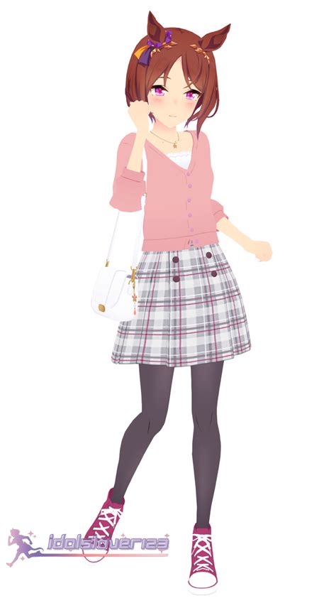 Uma Musume Model Shader In Mmd Commision Sakura Laurel Edition