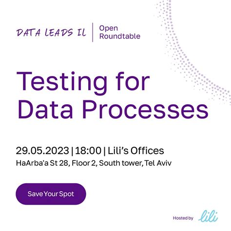 Data Leads Il On Linkedin Data Testing Dataengineering Meetup