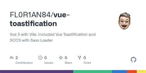 Github Fl0r1an84vue Toastification Vue 3 With Vite Included Vue