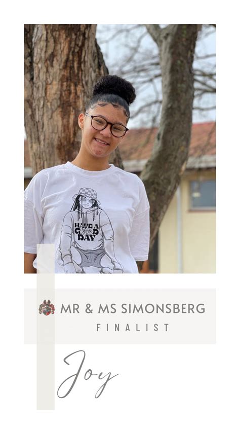 Meet Our Finalists Girls 🫅🏻 Simonsberg Primary School