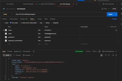 Laravel Sanctum Api Authentication Tutorial Login Dan Register