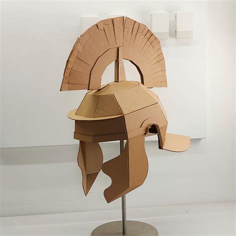 Plantilla De Casco De Caballero De Cartón Para Imprimir Plantilla De