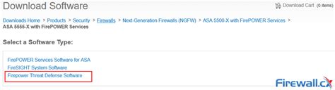 Cisco Asa Firepower Threat Defense Ftd Download And Installation