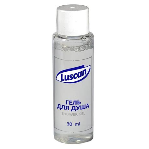 Гель для душа Luscan 30 мл флакон (200 штук в упаковке) арт. 1137377 ...
